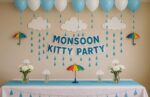 How I Planned a Monsoon Theme Kitty Party with Fun & Rainy Vibes